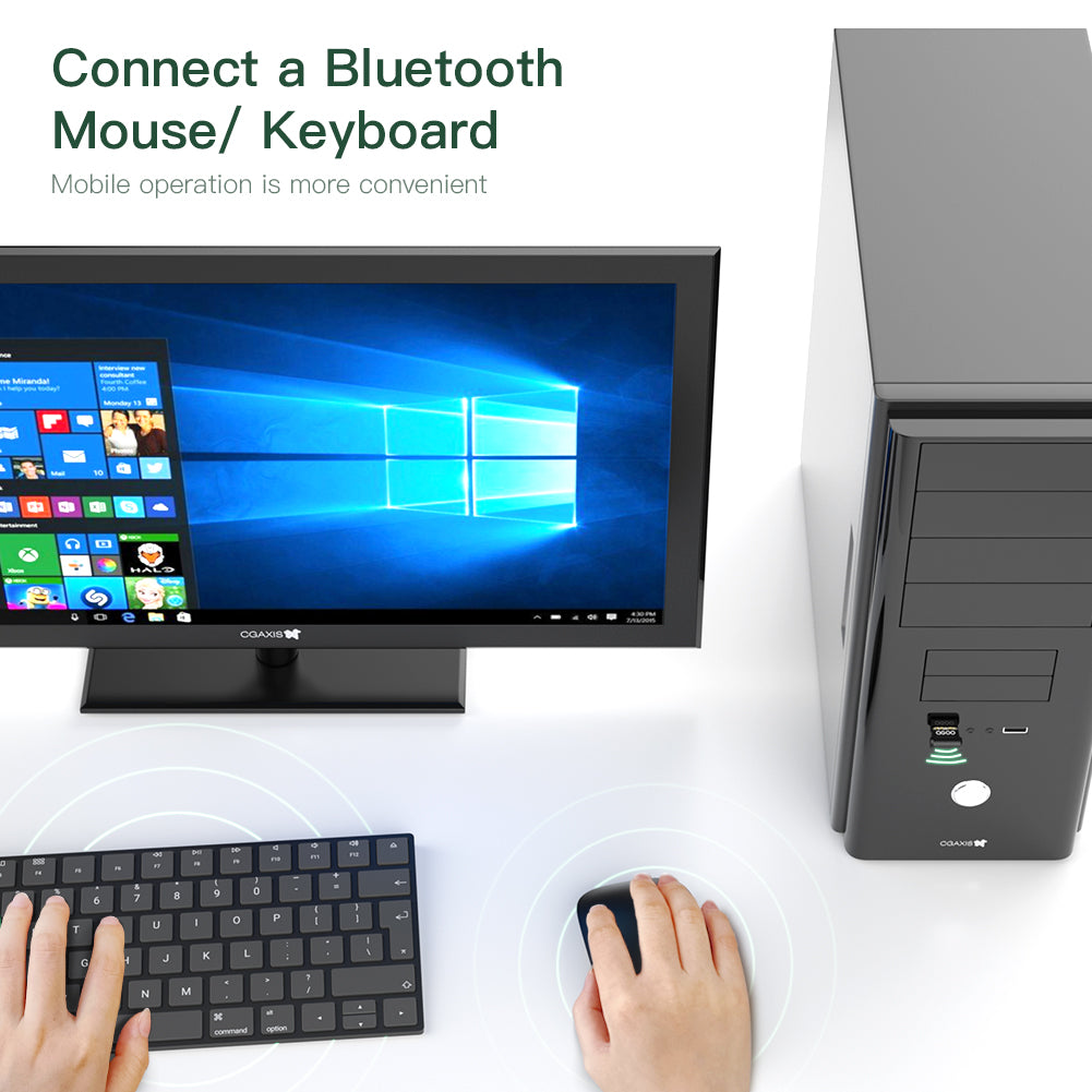 USB Bluetooth Adapter for PC, QGOO Mini Bluetooth 5.0 EDR Dongle for D – QGOO-VIP